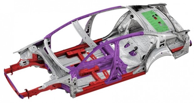 2015 Volkswagen Passat Body Structure - Boron Extrication