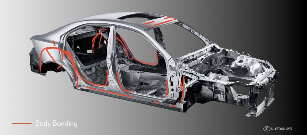 2014 Lexus IS Body Structure - Boron Extrication