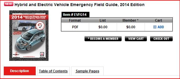 Hybrid and Electric Vehicle Emergency Field Guide and Free Training ...