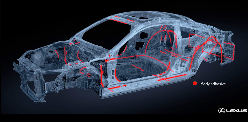 2016 Lexus RC Body Structure - Boron Extrication
