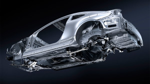 2016 Lexus RC Body Structure - Boron Extrication