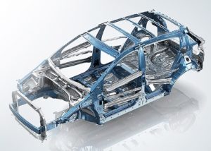 2018 Kia Sportage Body Structure - Boron Extrication