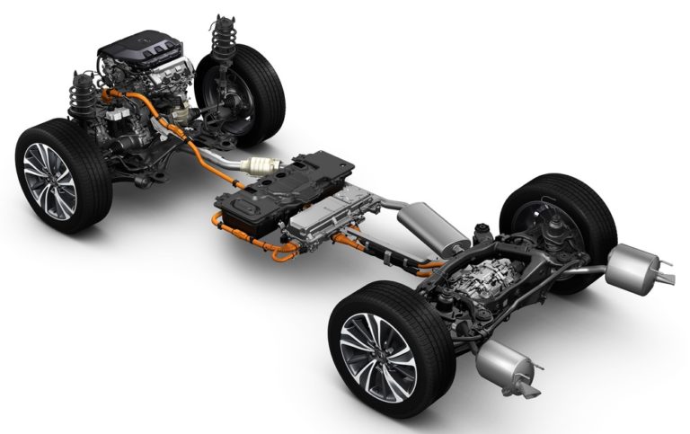 Powertrain & Chassis Layout - Boron Extrication
