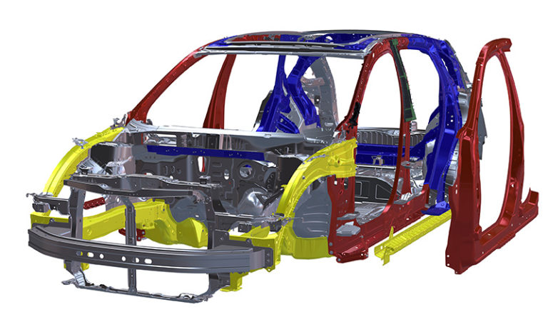2019 Acura RDX Body Structure - Boron Extrication
