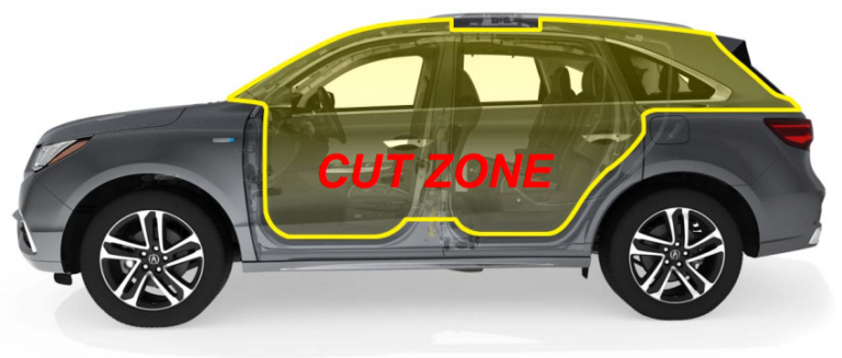 2020 Acura MDX Sport Hybrid (Hybrid System) - Boron Extrication