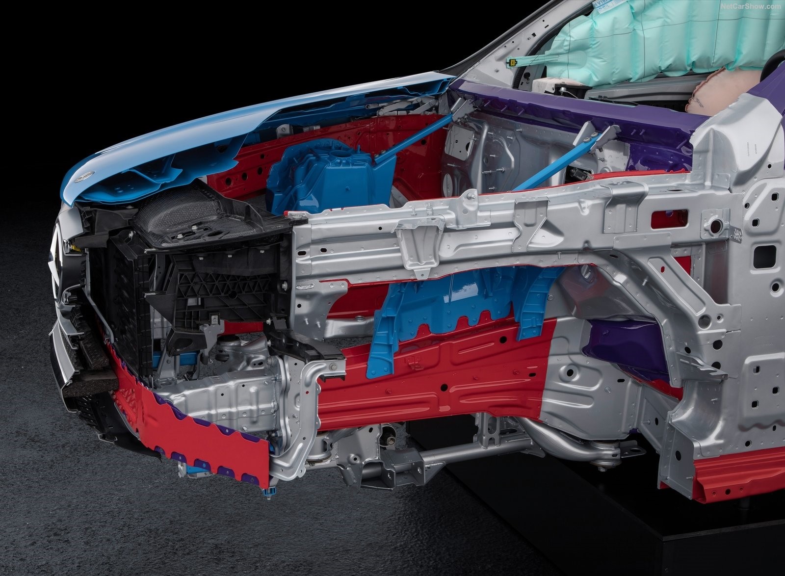 2020 Mercedes Benz GLE Body Structure - Boron Extrication