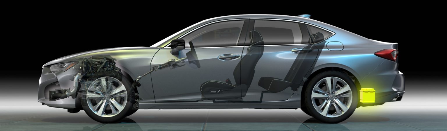 2021 Acura TLX Body Structure - Boron Extrication