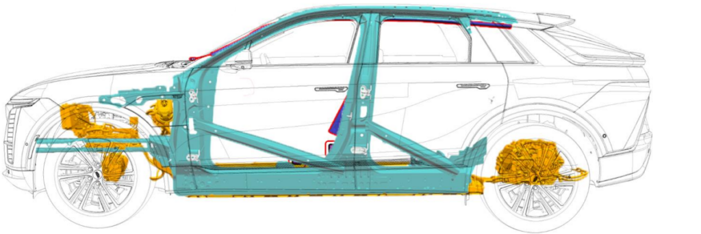 2023 Cadillac Lyriq Body Structure Extrication ERG Jaws PHS Boron ...