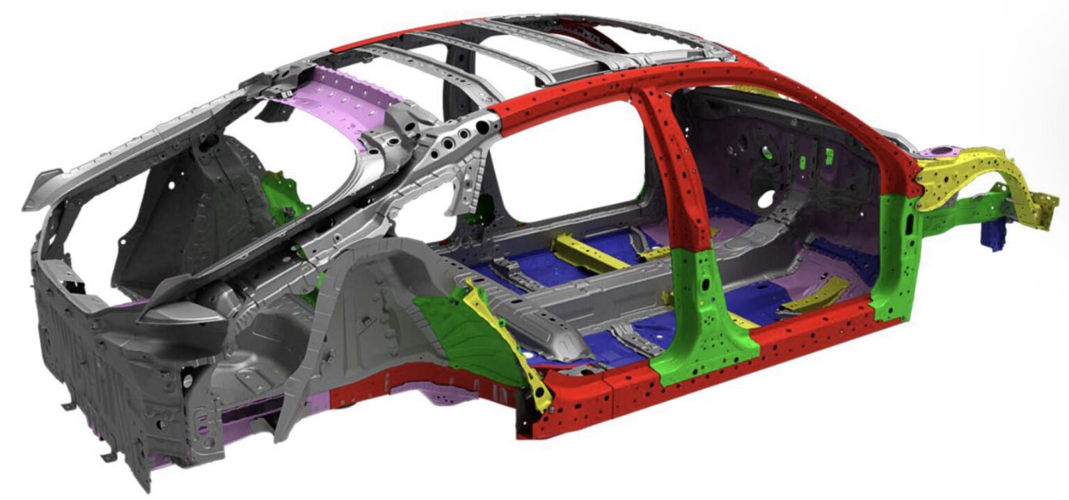 2023 Acura Integra Body Structure - Boron Extrication