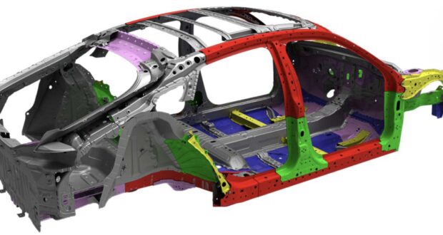 2020 Acura TLX Body Structure - Boron Extrication