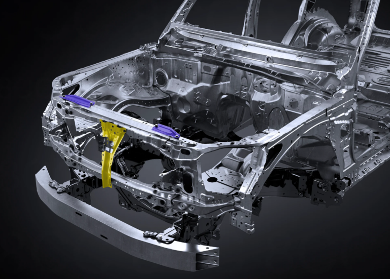 2024 Lexus GX Body Structure - Boron Extrication