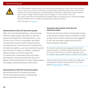 Guidelines for rescue personnel Cars, vans and off-road vehicles ...