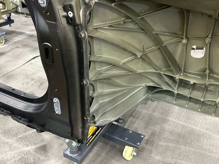 Tesla Cybertruck Body Structure Extrication (10) - Boron Extrication