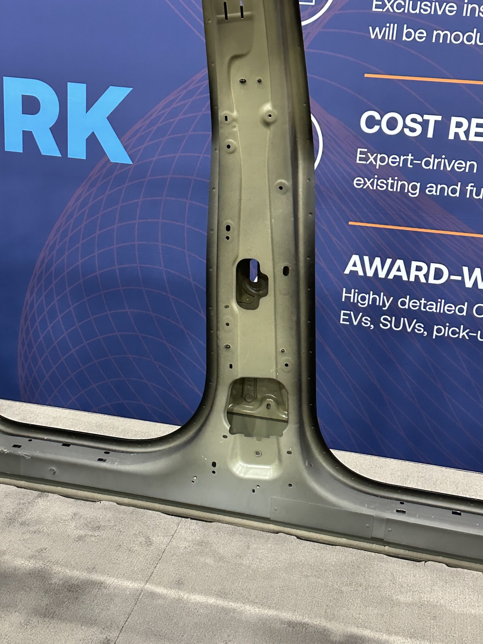 Tesla Cybertruck Body Structure Extrication (5) - Boron Extrication