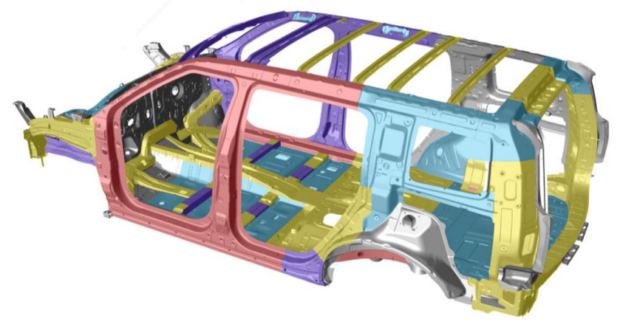 2024 Hyundai Santa Fe Hybrid Body Structure - Boron Extrication