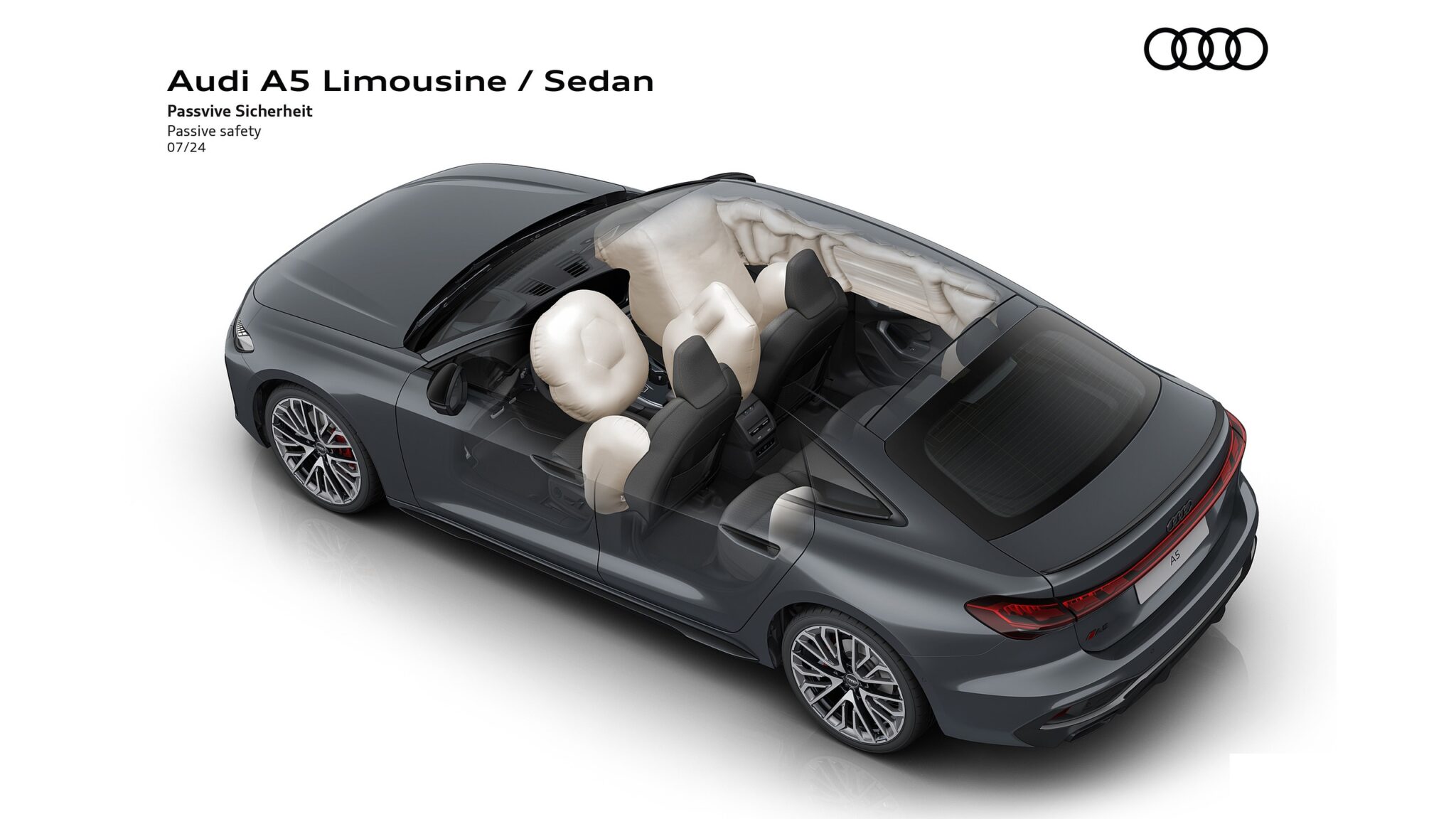 2026 Audi A5 Sedan Body Structure - Boron Extrication